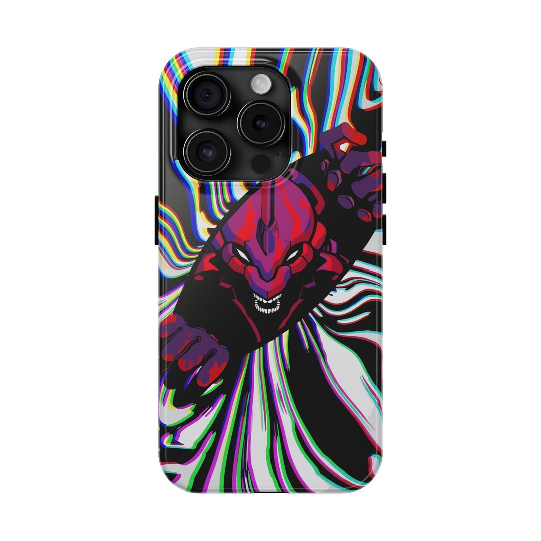 Evangelion Unit-01 Case for iPhone Anime Phone Case Shinji Ikari NERV ...