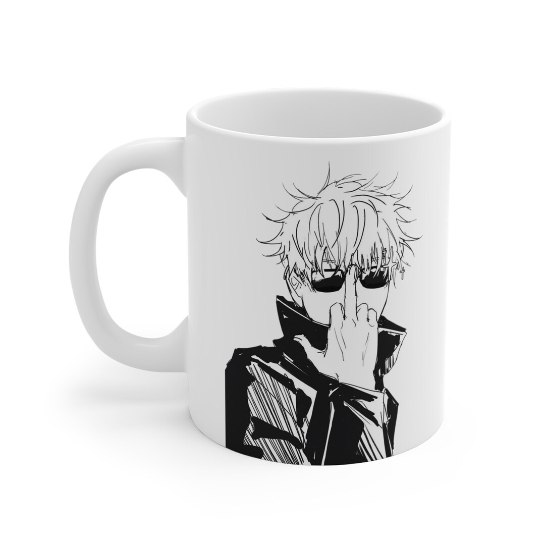 Satoru Gojo Mug Anime Manga Coffee Cup Jujutsu Kaisen Mug Anime Gifts ...