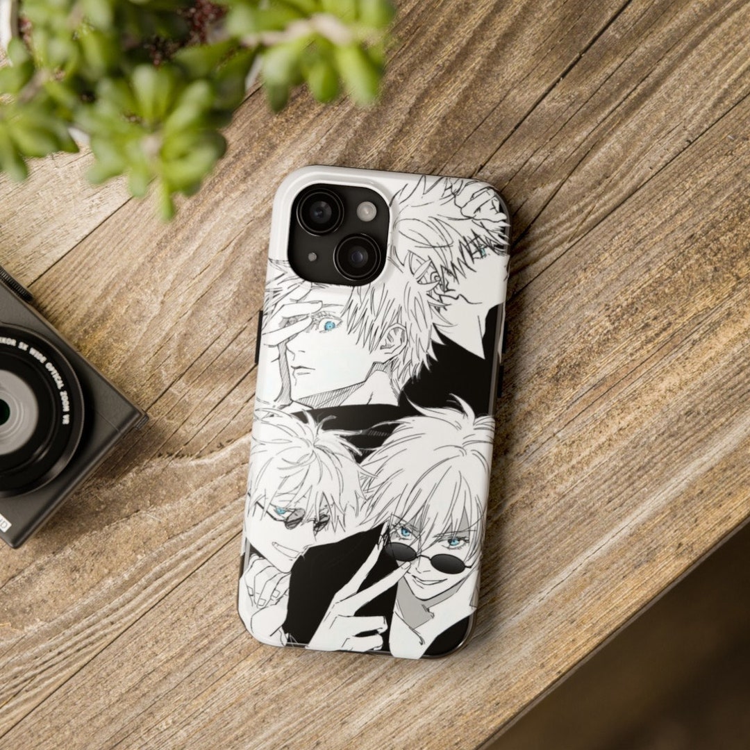 Satoru Gojo Phone Case Jujutsu Kaisen Phone Case for iPhone 15-11 All ...