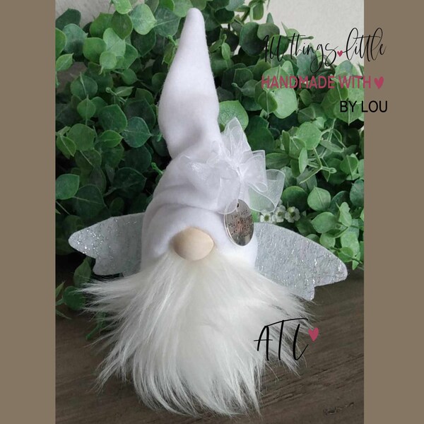 Angel Gnome - Etsy