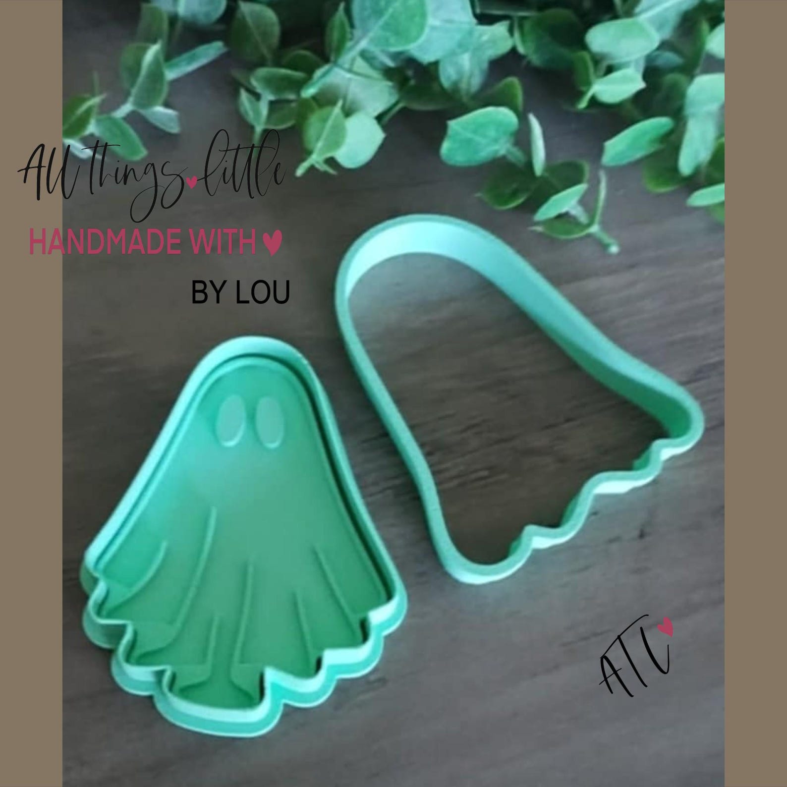 Ghost Clay Cutters | 2 Styles | Fake Bake | Halloween | Foam Clay Craft ...