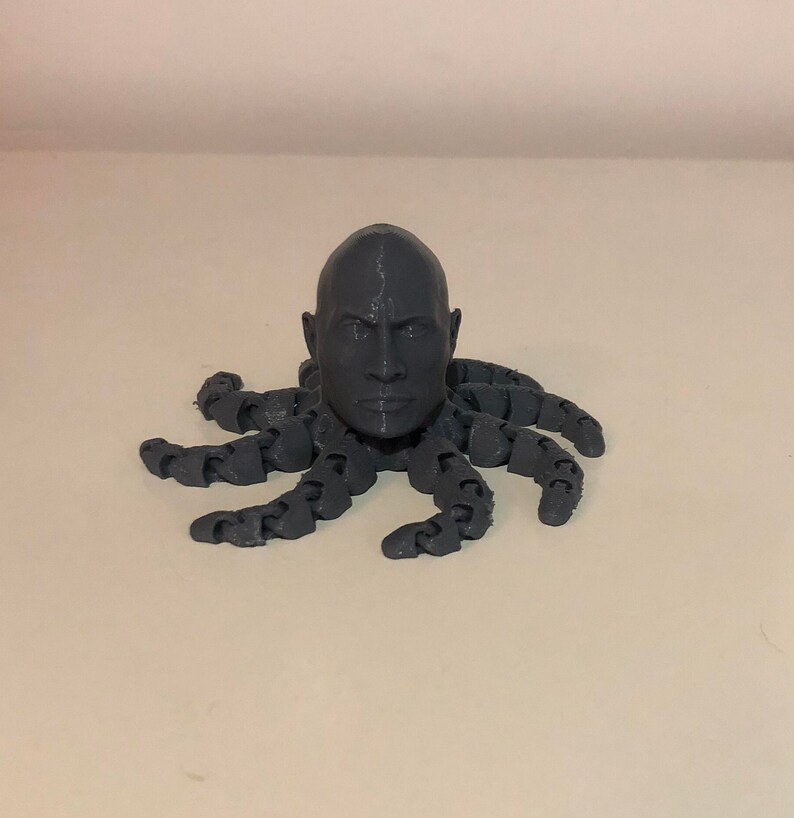 The Rocktopus Fidget Toy the Rock-inspired 3D Printed Interactive ...