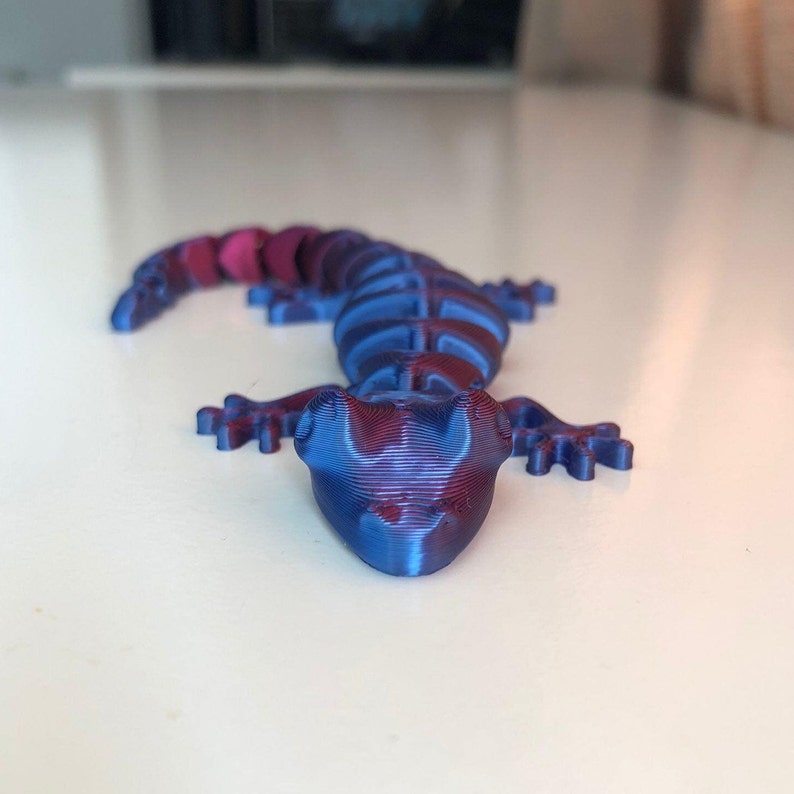 Articulated Lizard Fidget Toy 3D Printed Articulated Toy - Etsy