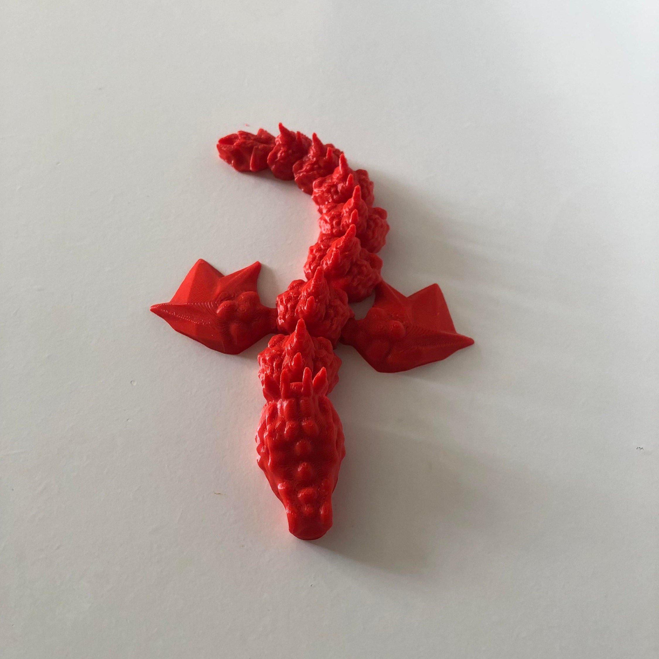 Articulated Baby Dragon - 3D Printed Fantasy Creature - Etsy