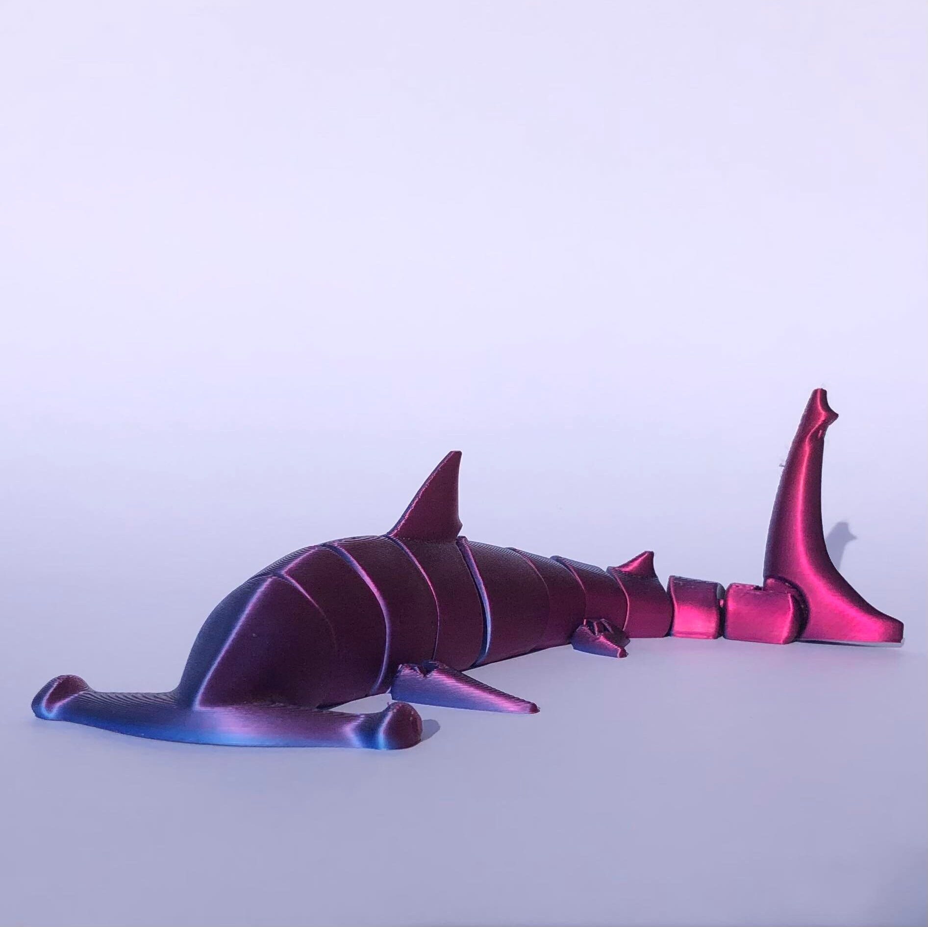Articulated Hammerhead Shark Fidget Toy 3D Printed - Etsy Australia