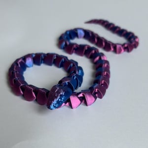 Articulated Snake V2, 3D Printed Fidget Toy, Desk Toy, Stress Toy ...