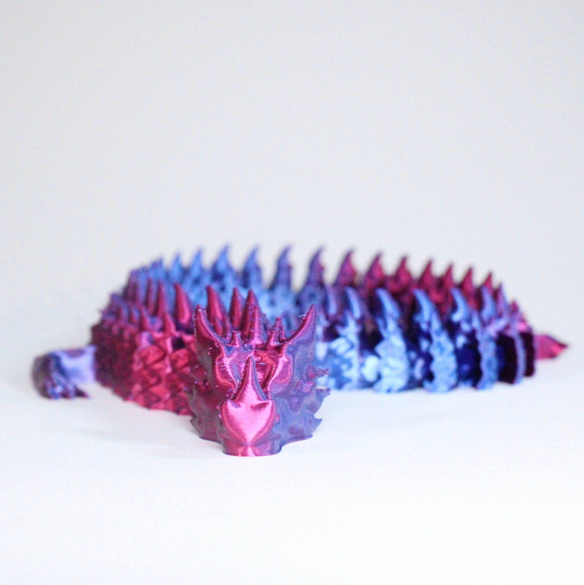 Articulated Dragon Fidget Toy 3D Printed stress Toy - Etsy Australia