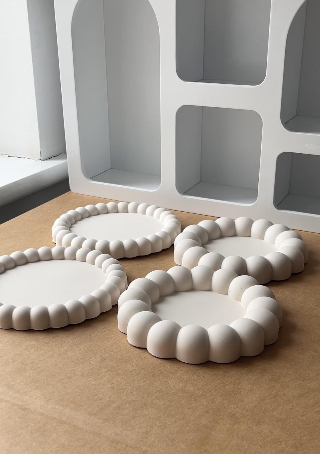 Bubble Chunky Coasters / Tray, Choose Different Colour & Effects ...