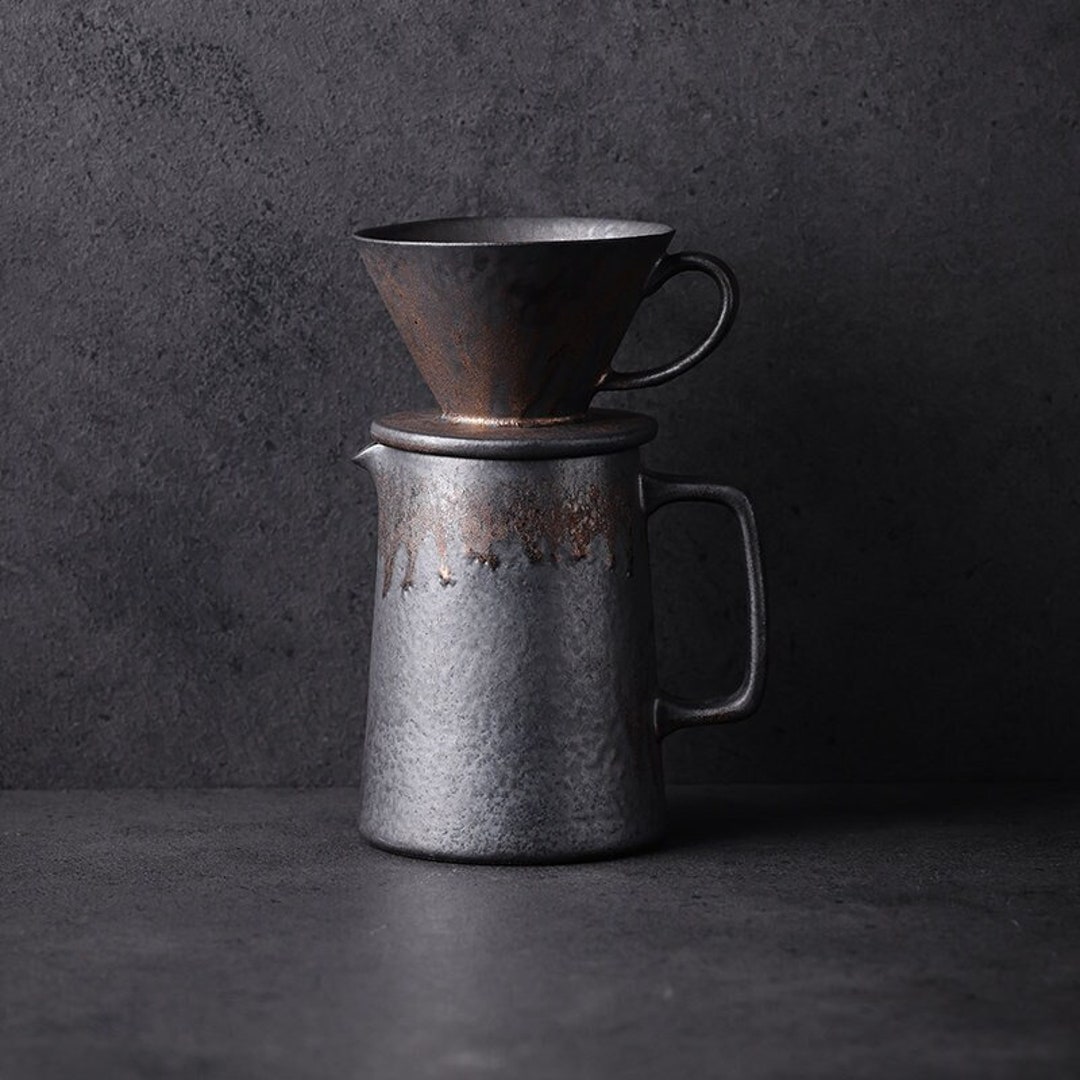 Jiekaitreasure Pour Over Coffee Dripper Set Coffee Tea Maker Ceramic ...