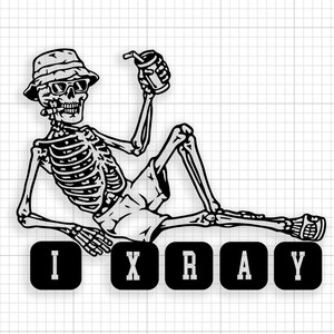 Radiology Svg Xray Svg Radiology Shirt Rad Tech Radiology Gift Skeleton ...