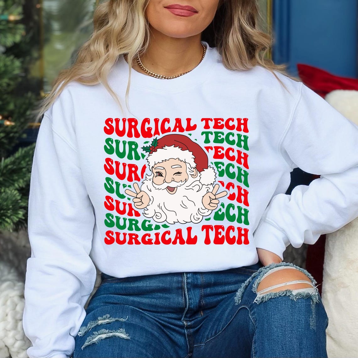 Surgical Tech Christmas Svg Scrub Tech Svg Christmas Surgical Tech Gift ...