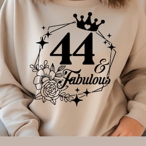 44th Birthday Svg 44th Birthday Png Happy Birthday Svg Cake Topper Svg ...