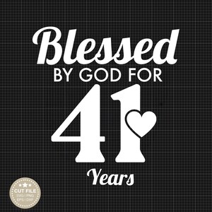 41st Birthday Svg 41st Birthday Png Happy Birthday Svg Cake Topper Svg ...