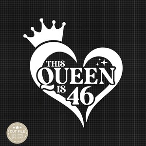 46th Birthday Svg 46th Birthday Png Happy Birthday Svg Cake Topper Svg ...
