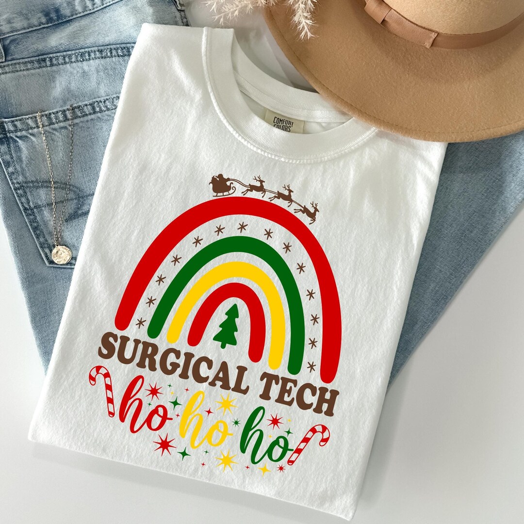 Surgical Tech Christmas Svg Scrub Tech Svg Christmas Surgical Tech Gift ...