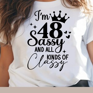 48th Birthday Svg 48th Birthday Png Happy Birthday Svg Cake Topper Svg ...