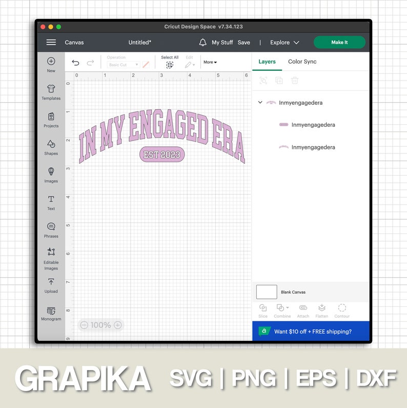 In My Engaged Era Svg Engagement Svg Bride to Be Svg Gift for - Etsy