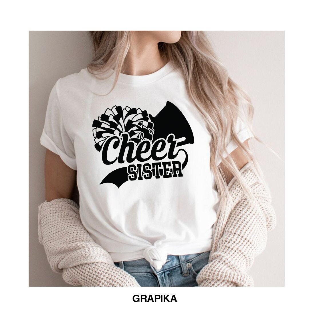 Cheer Sister Svg Proud Cheer Sister Svg Senior Cheer Sister - Etsy
