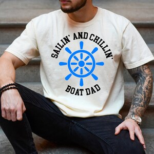 Boating Dad Svg Boating Svg Boating Shirt Fathers Day Svg Fathers Day ...