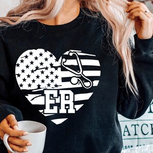 ER Nurse Svg Emergency Nurse Svg Er Nurse Stethoscope Svg Emergency ...