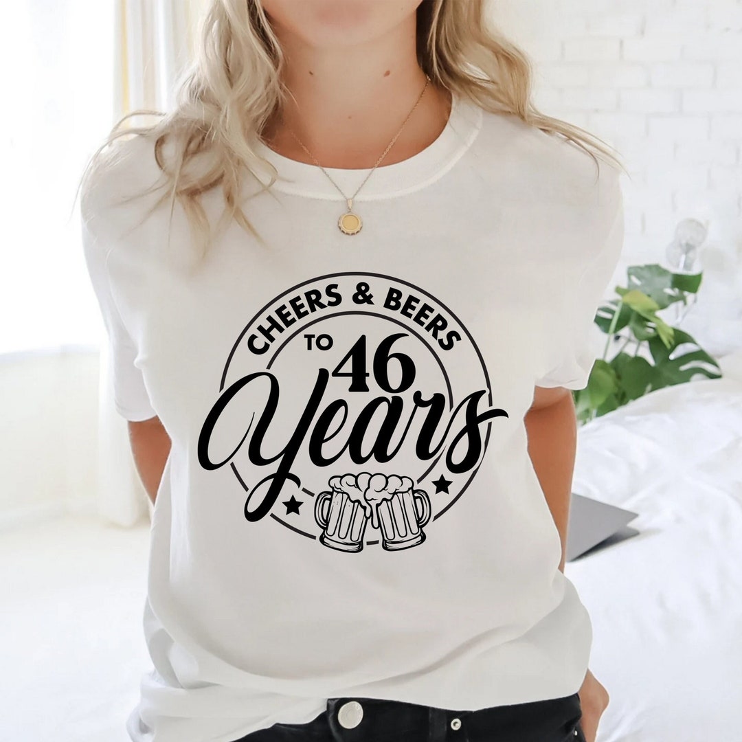 46th Birthday Svg 46th Birthday Png Happy Birthday Svg Cake Topper Svg ...