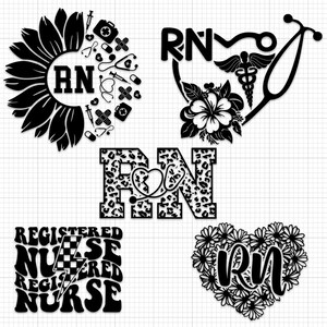 Registered Nurse Svg RN Svg Registered Nurse Svg RN Png Nursing Svg ...