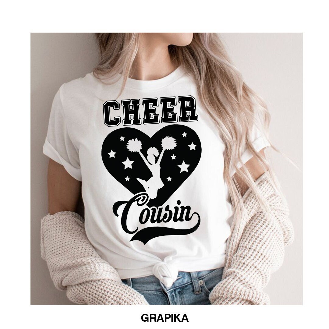 Cheer Cousin Svg Proud Cheer Cousin Svg Senior Cheer Cousin Svg ...