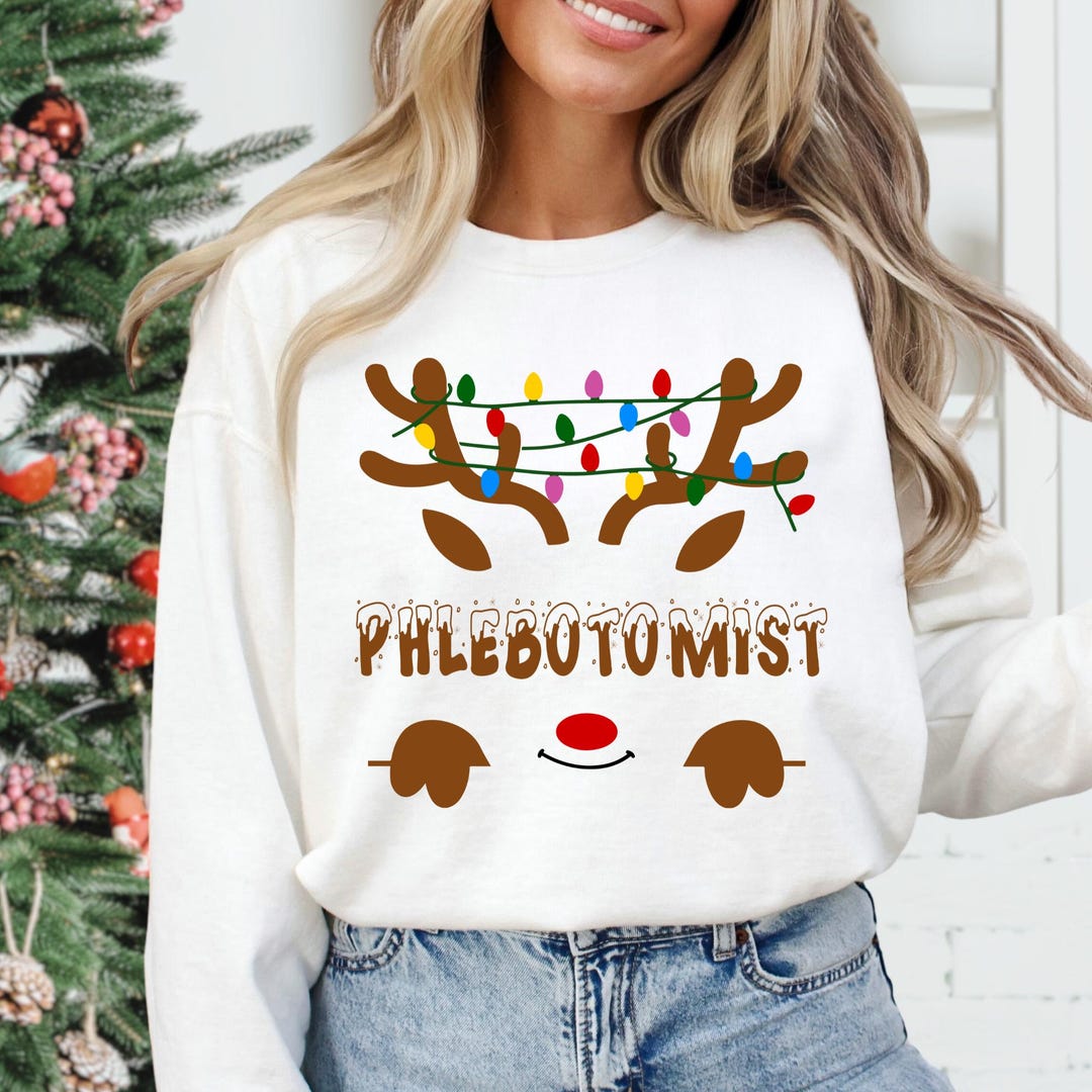 Phlebotomy Christmas Svg for Phlebotomist Christmas Shirt Svg for Xmas ...