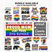 Proud Mom Svg LGBT Svg LGBT Png Pride Mom Svg Pride Svg Rainbow Svg ...