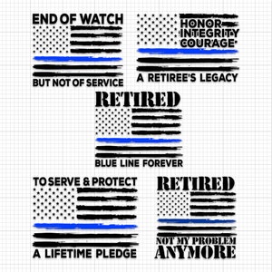 Police Retirement Svg Retirement Gift Police Officer Gifts American ...