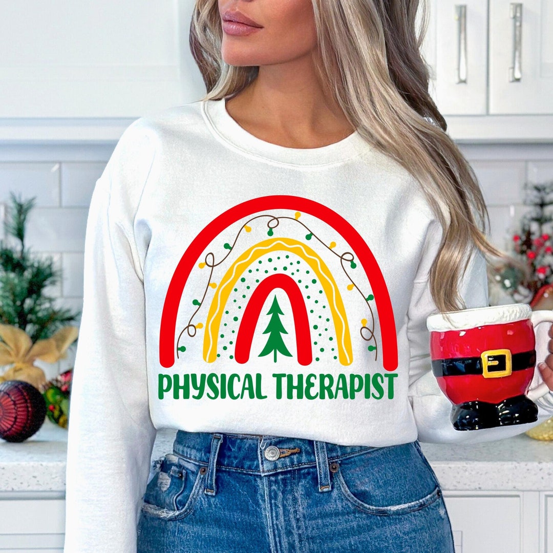 Christmas Physical Therapist Svg for Pt Christmas Shirt Svg Physical ...