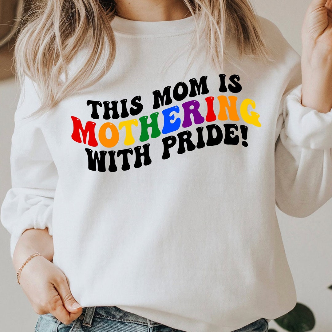 Proud Mom Svg LGBT Svg LGBT Png Pride Mom Svg Pride Svg Rainbow Svg ...