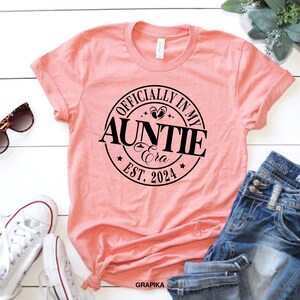 In My Aunt Era Svg Future Auntie Svg Auntie Announcement Svg Aunt to Be ...