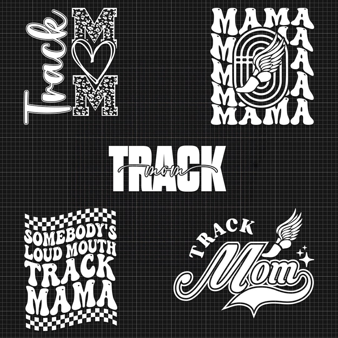 Track Mom Svg Track Svg Track Mom Shirt Track Mama Running Svg Track ...