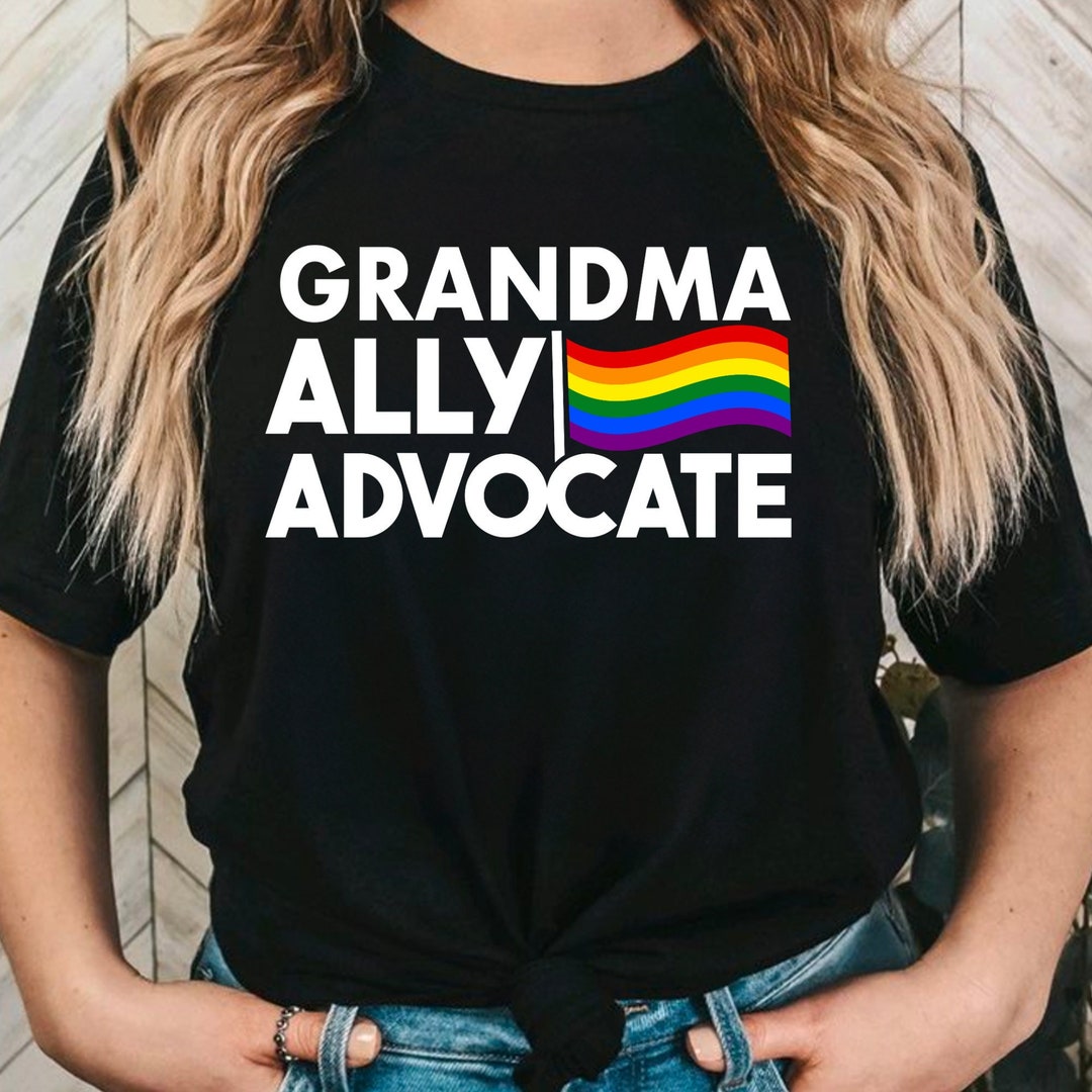 Proud Grandma Svg Pride Svg LGBT Svg Ally Shirt Pride Grandma Svg Proud ...