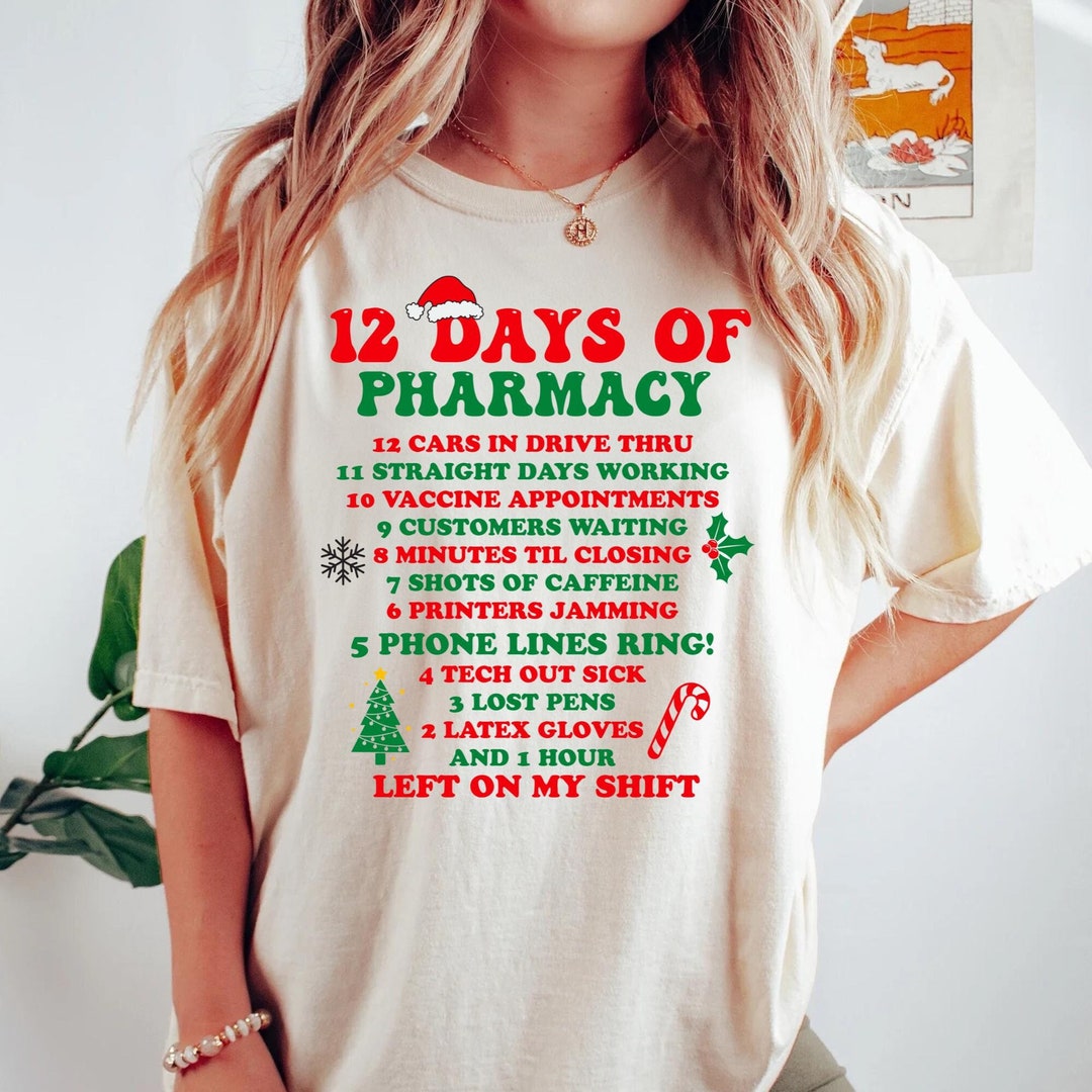 Pharmacist Christmas Svg for Pharmacy Crew Xmas Pharmacist Svg Gift for ...