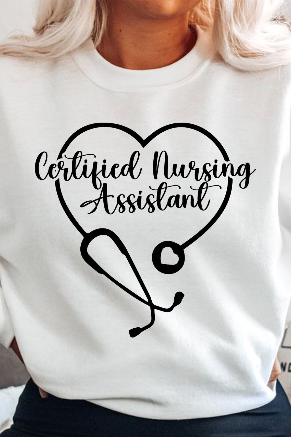 Nurse Assistant Svg CNA Svg Gift for Nursing Assistant Svg Heart ...