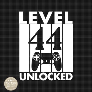 44th Birthday Svg 44th Birthday Png Happy Birthday Svg Cake Topper Svg ...