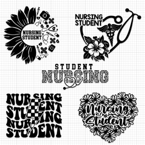 Nursing Student Svg Nurse Svg Nursing Student Medical Student Gift ...