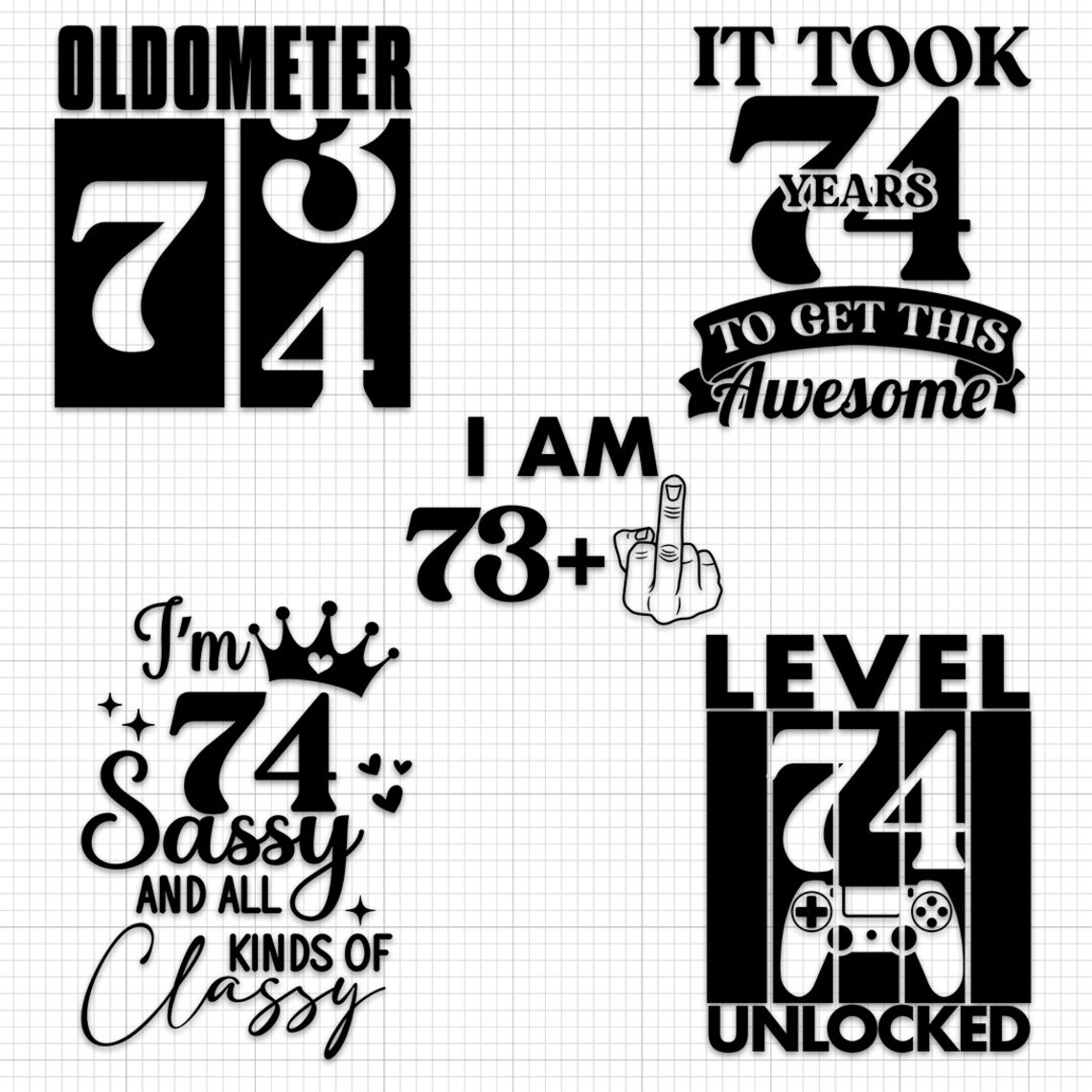 74th Birthday Svg 74th Birthday Png Birthday Girl Svg Its My Birthday ...