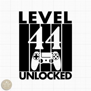 44th Birthday Svg 44th Birthday Png Happy Birthday Svg Cake Topper Svg ...