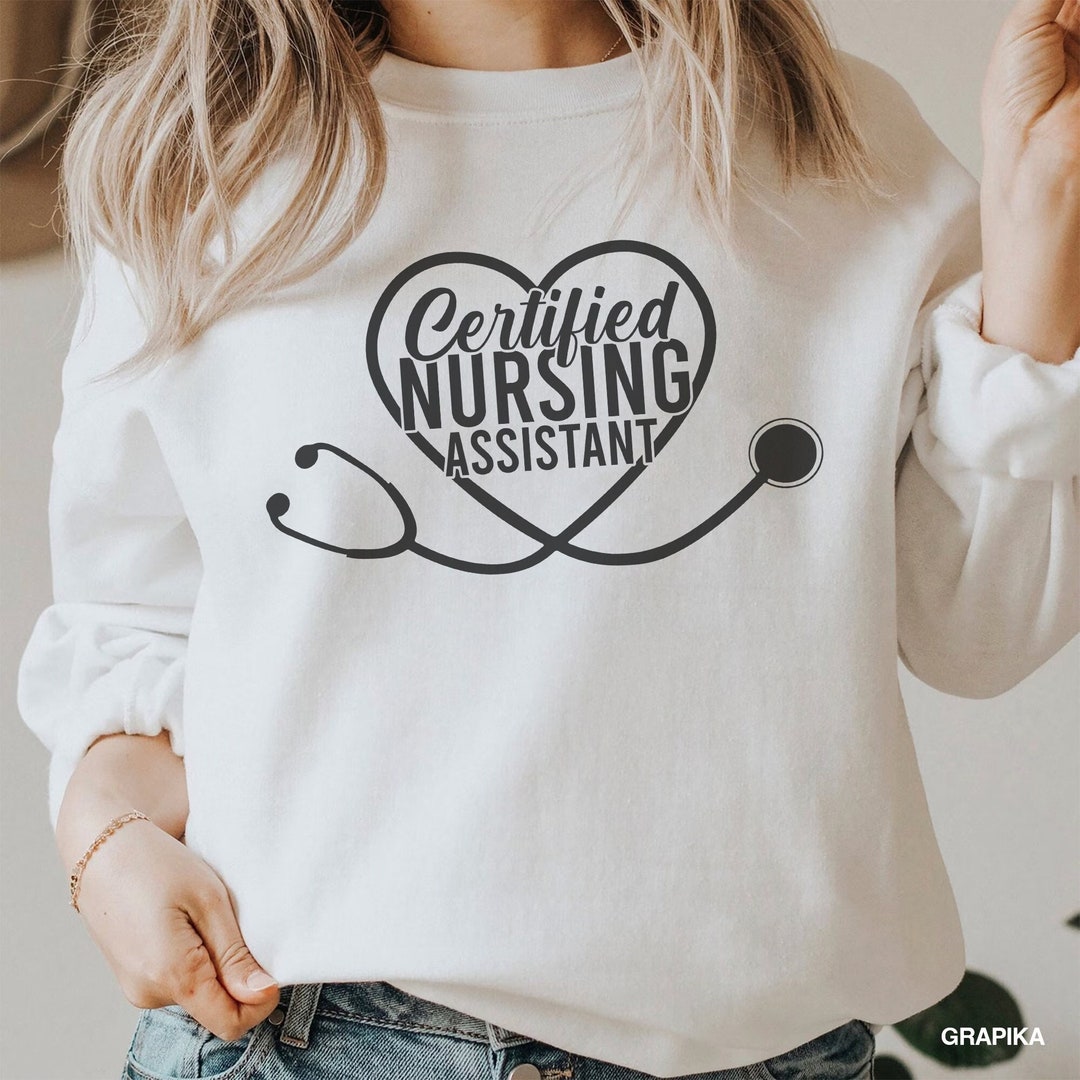 Nurse Assistant Svg CNA Svg Gift for Nursing Assistant Svg Heart ...