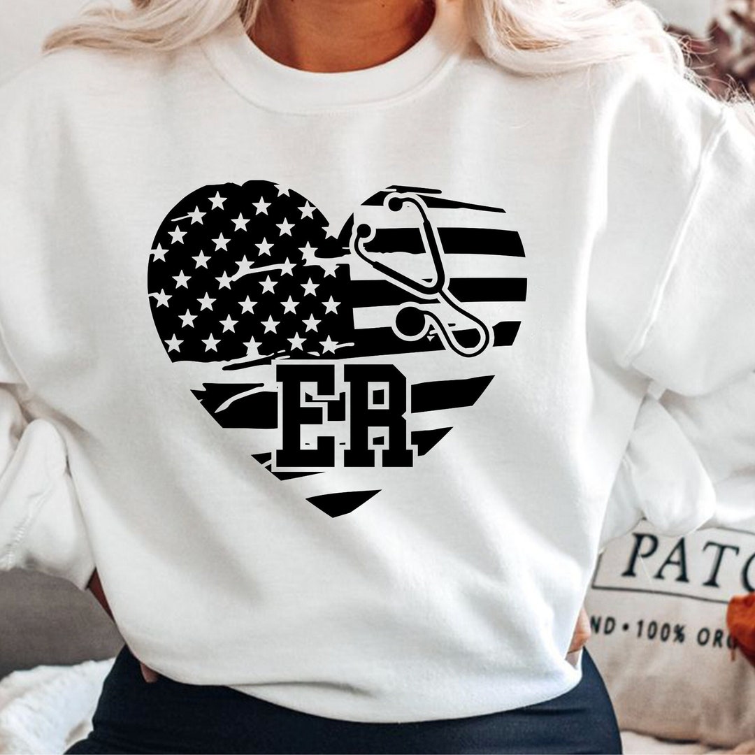 ER Nurse Svg Emergency Nurse Svg Er Nurse Stethoscope Svg Emergency ...