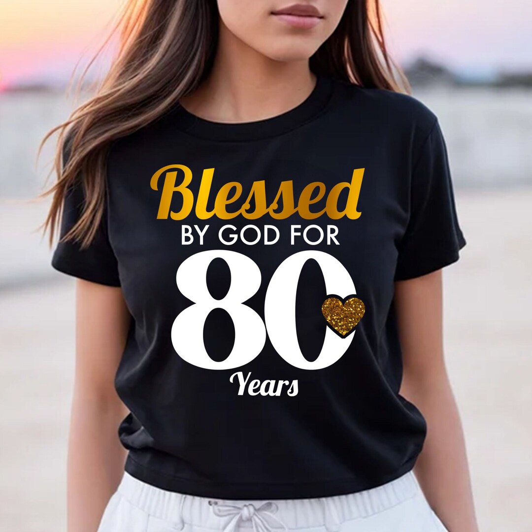 80th Birthday Svg 80th Birthday Gift Birthday Girl Svg 80th Birthday ...