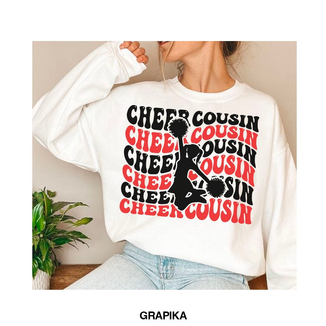Cheer Cousin Svg Proud Cheer Cousin Svg Senior Cheer Cousin - Etsy