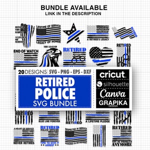 Police Retirement Svg Retirement Gift Police Officer Gifts American ...