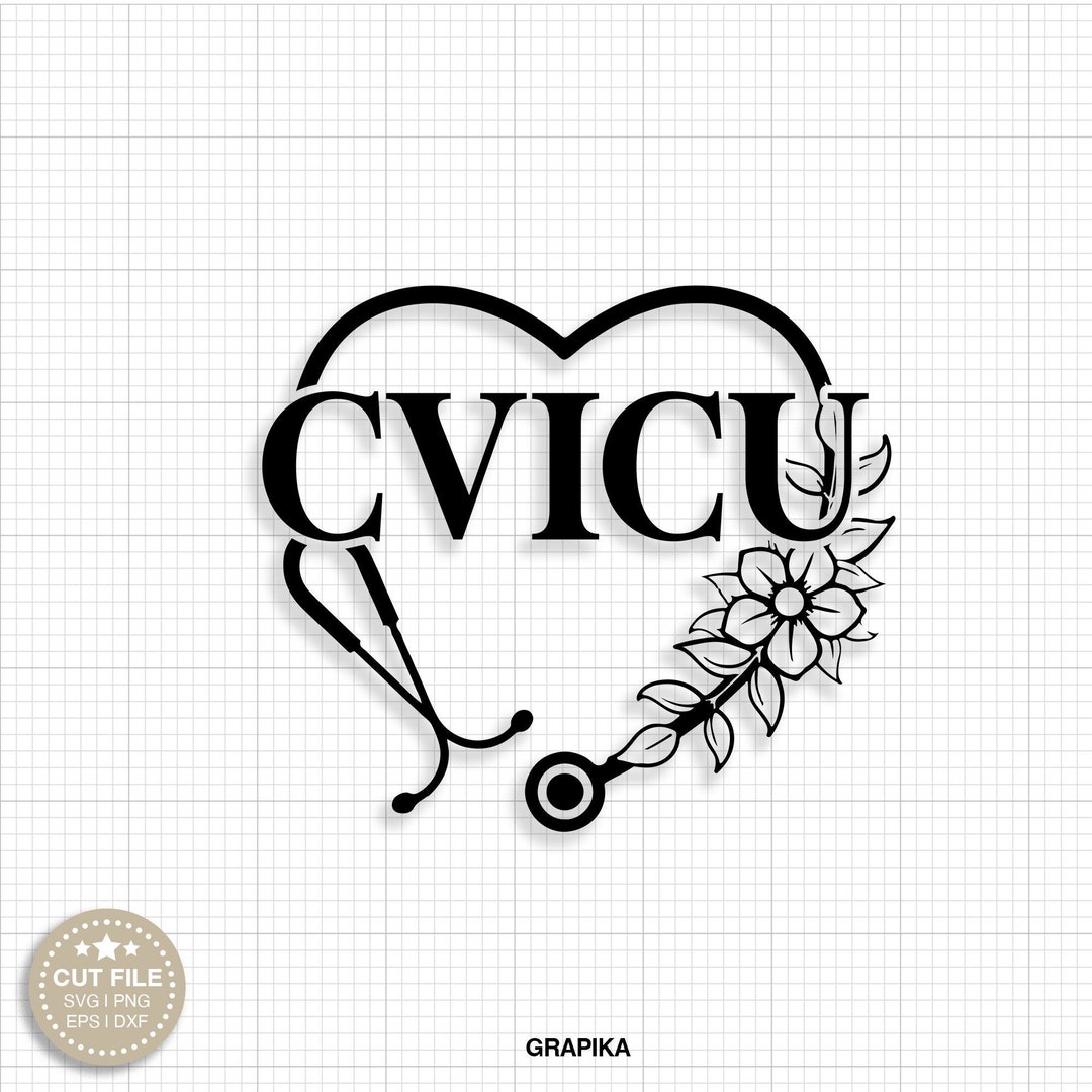 CVICU Nurse Svg Cardiovascular ICU Nurse Svg Gift for CVICU - Etsy
