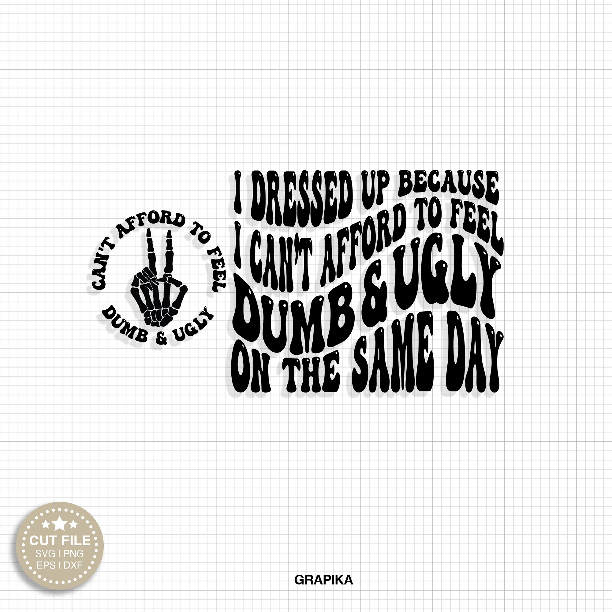 Dumb and Ugly Svg Groovy Svg Hippie Svg Wavy Text Svg Groovy - Etsy