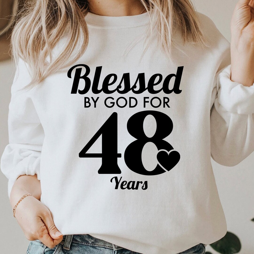 48th Birthday Svg 48th Birthday Png Happy Birthday Svg Cake Topper Svg ...