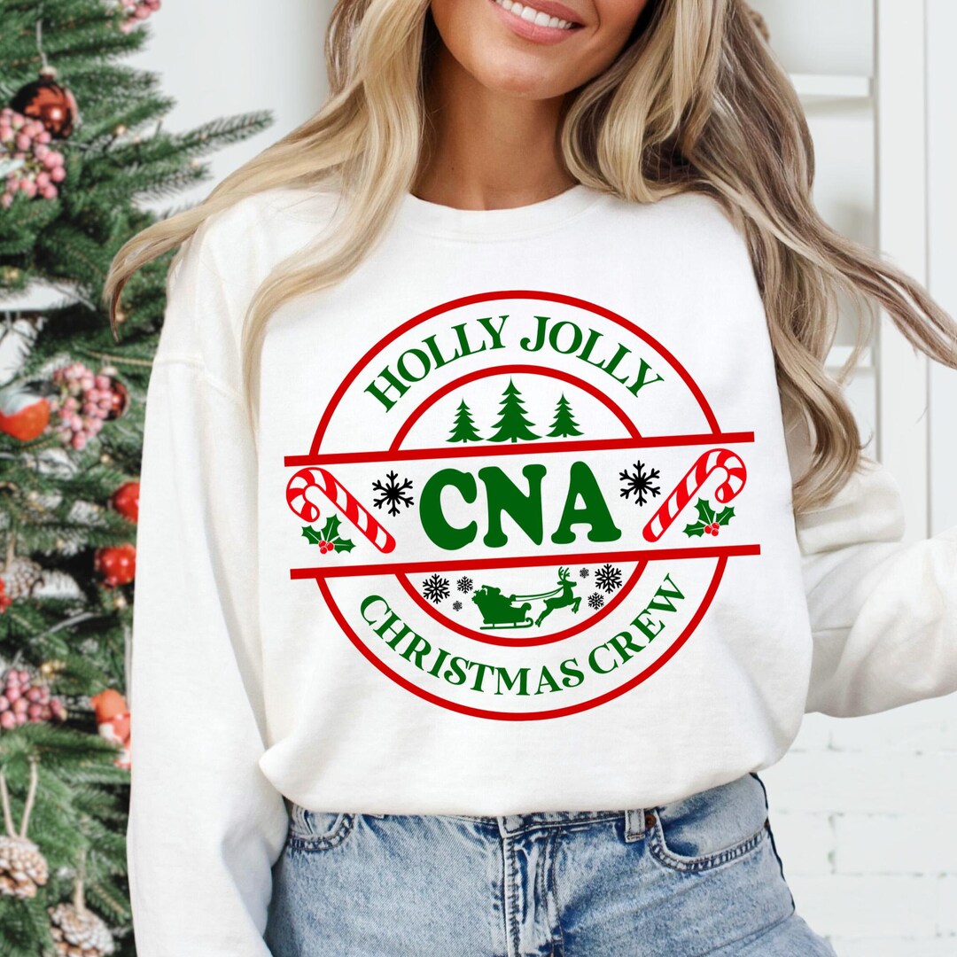 CNA Christmas Svg for Cna Christmas Shirt Nurse Christmas Png for Cna ...